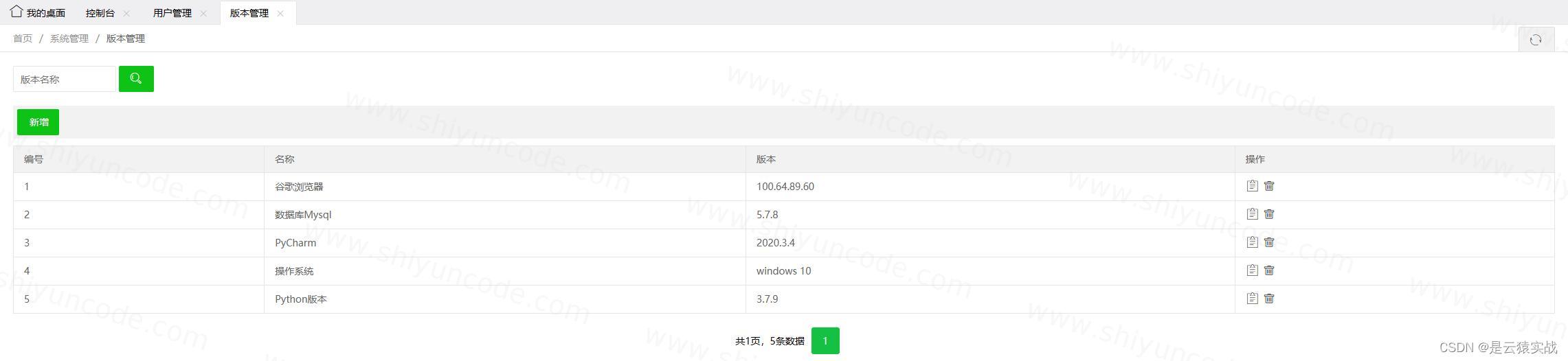 是云猿实战 毕设 课设 定制项目 原创源码 实战源码
